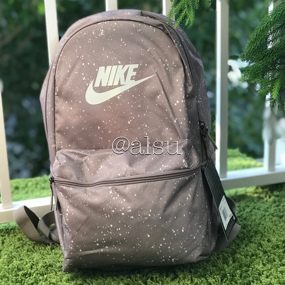 Nike | Bags | Nike Heritage Backpack Print Beige Unisex | Poshmark